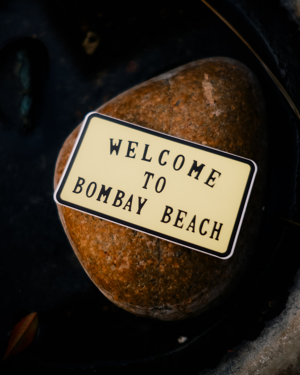 Welcome to Bombay Beach Sticker – Windmill City Super #1